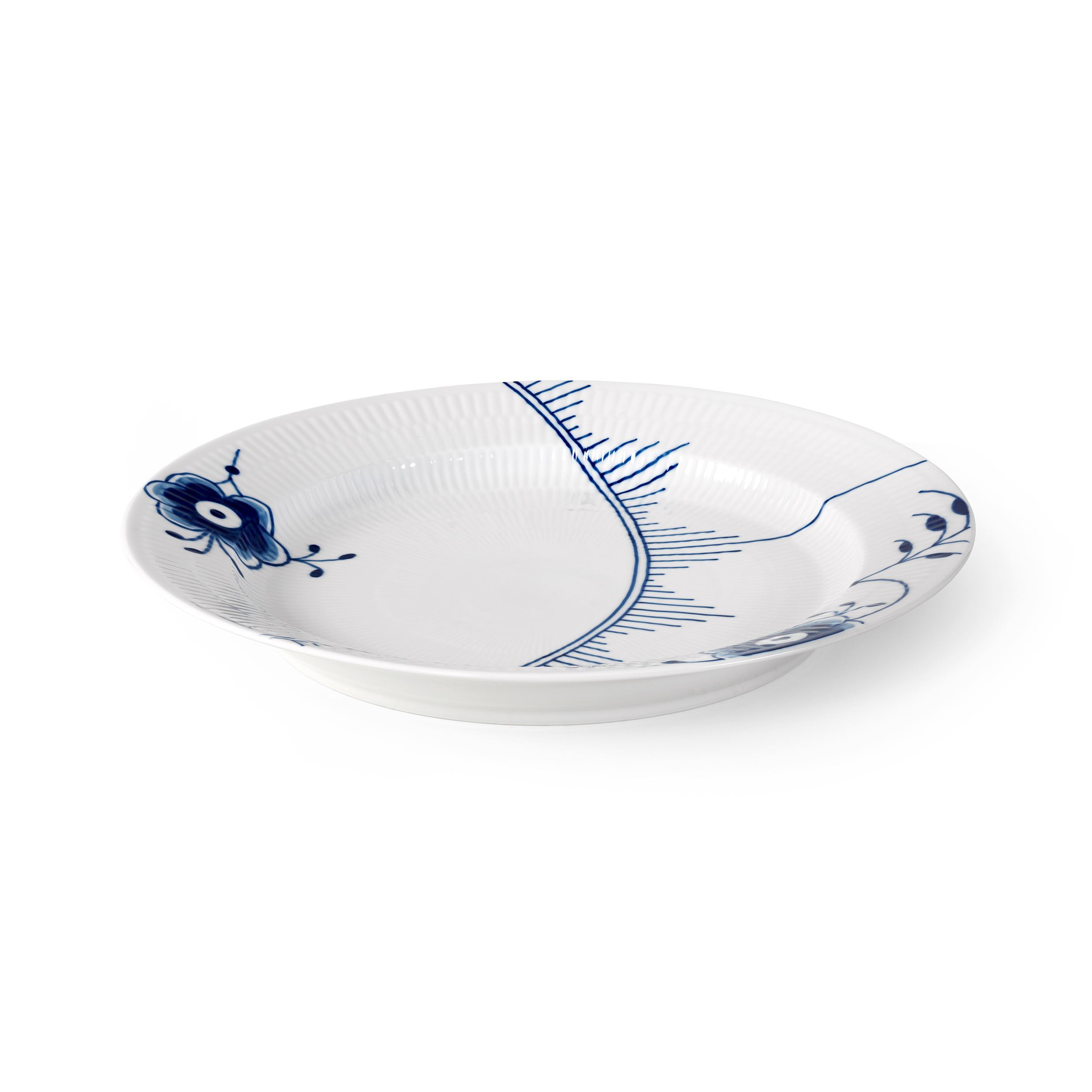 Blue Fluted Mega Dish, 33 cm | Royal Copenhagen