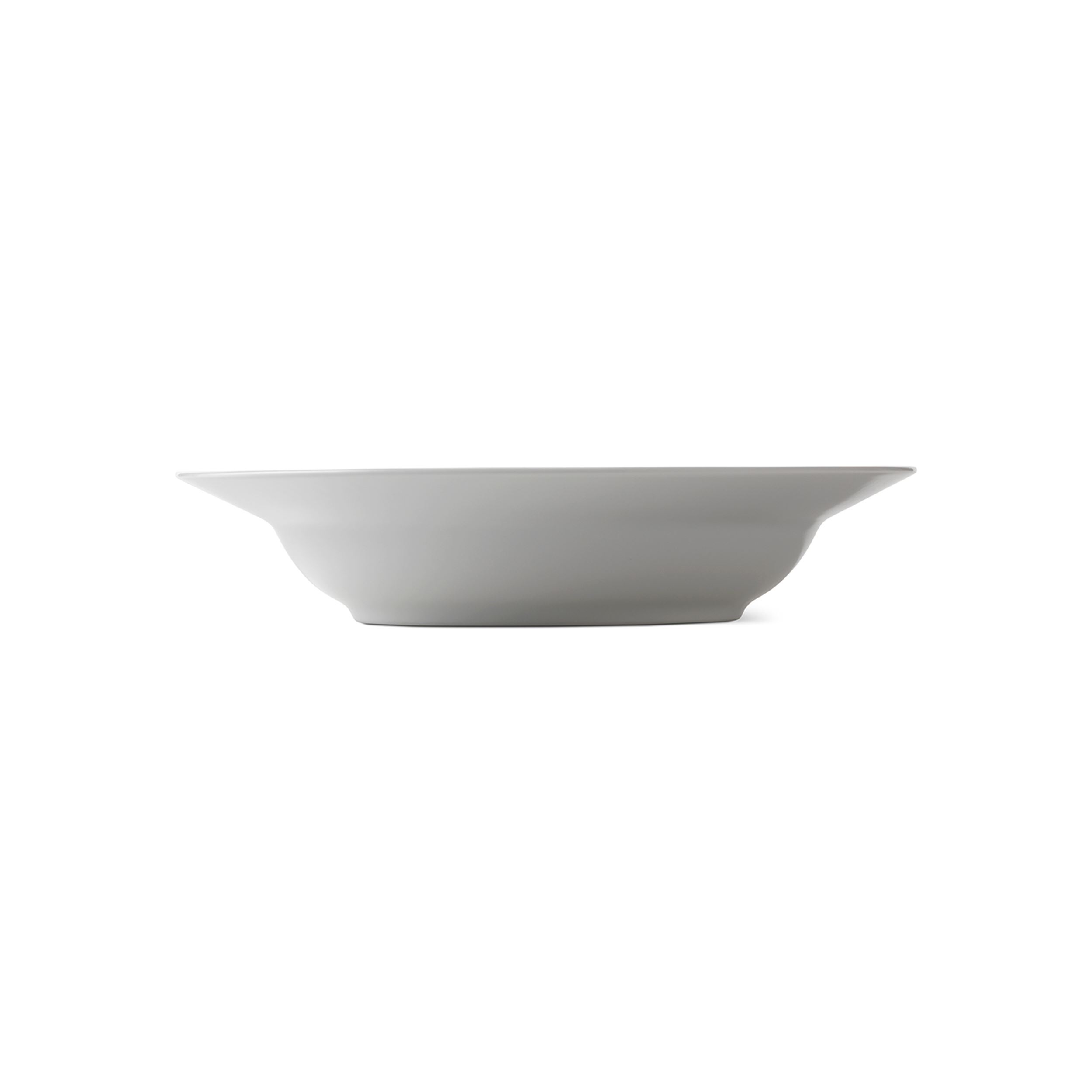 White Fluted Deep Plate, 21 cm | Royal Copenhagen