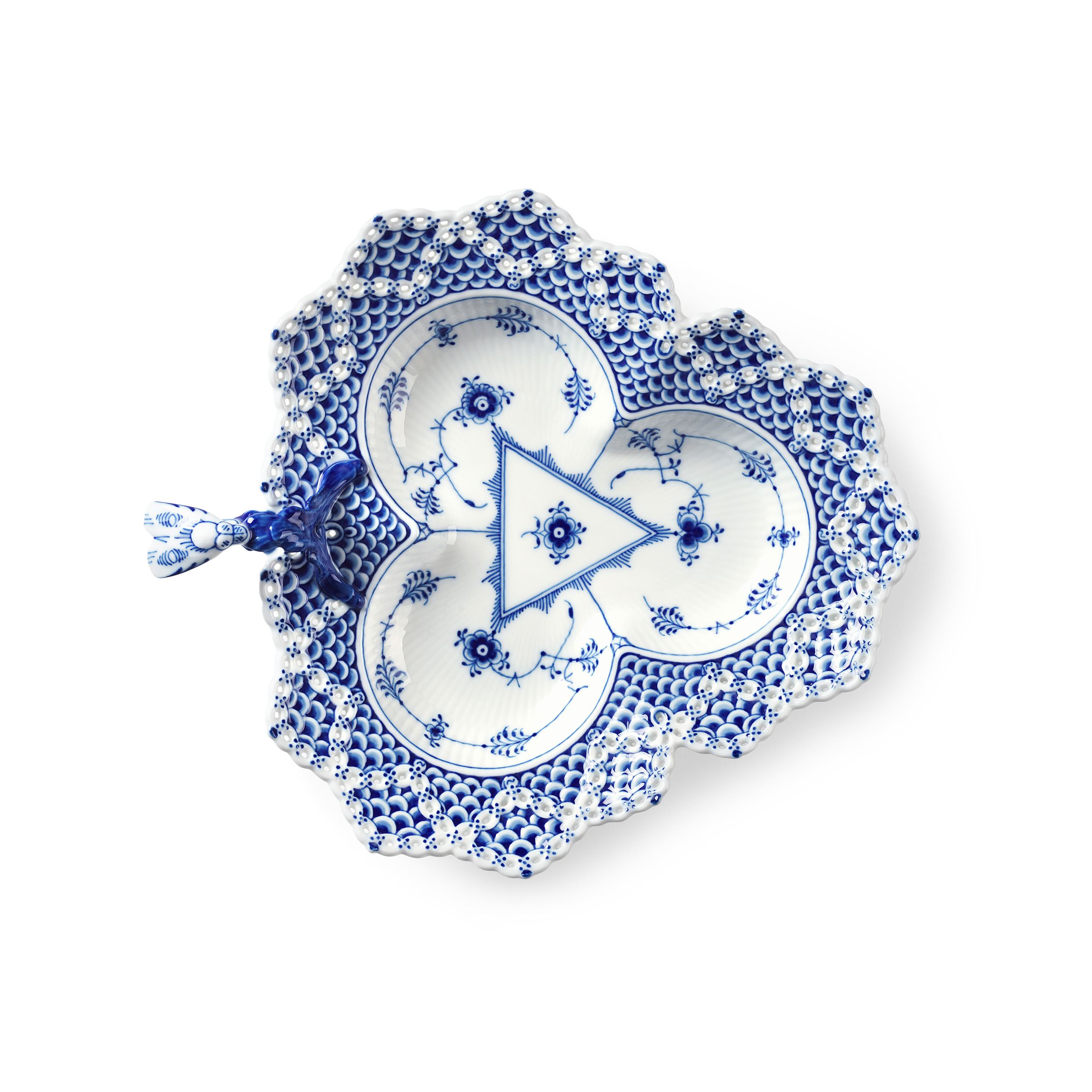 Musselmalet Helblonde asiet, 25 cm | Royal Copenhagen