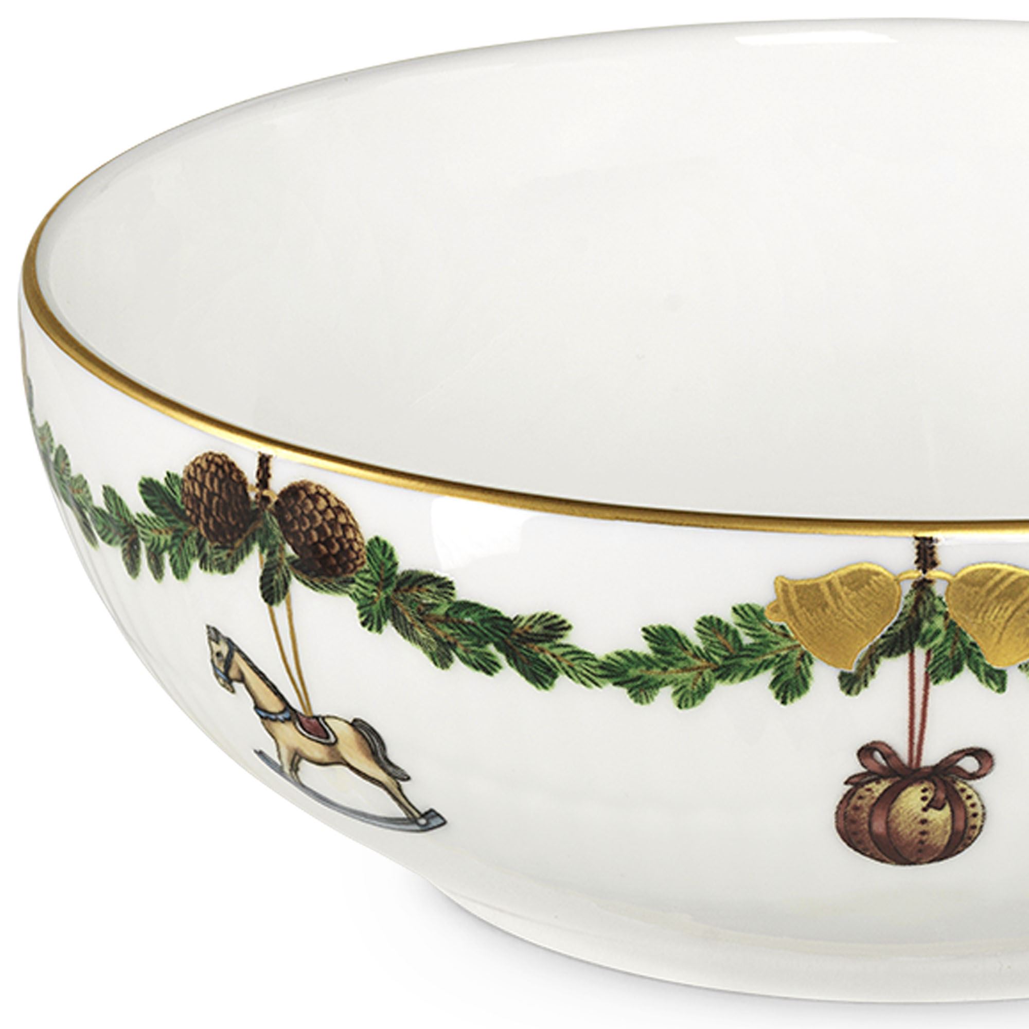 Star Fluted Christmas Bowl 50 cl | Royal Copenhagen