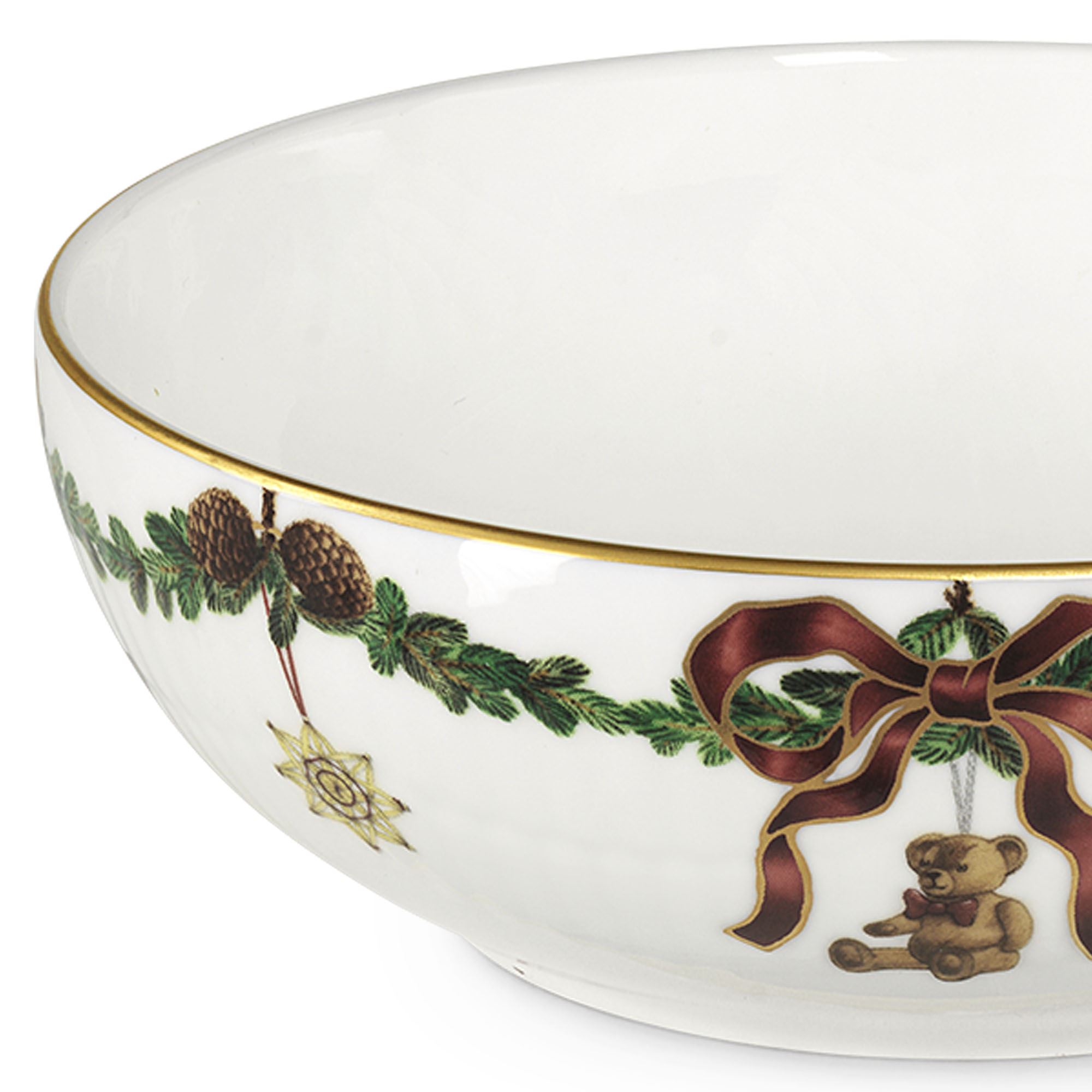 Star Fluted Christmas Bowl 50 cl | Royal Copenhagen