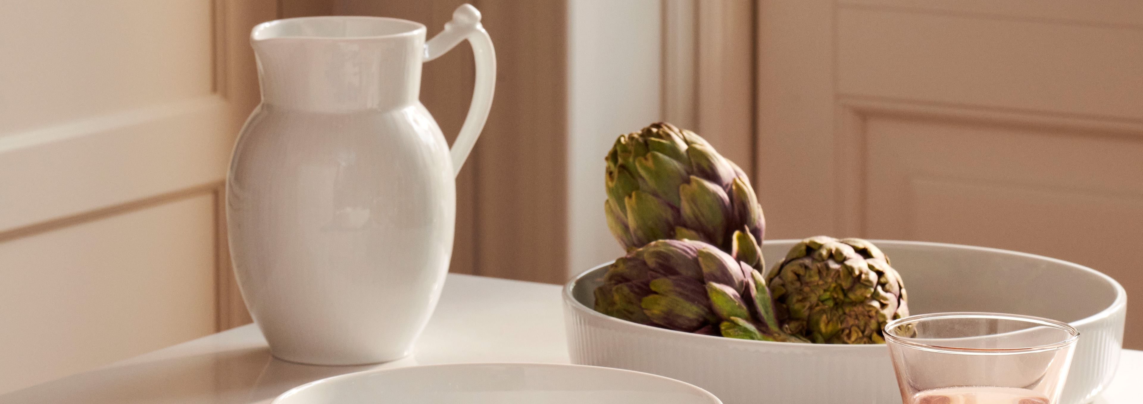 White Fluted | Handmade Porcelain | Royal Copenhagen