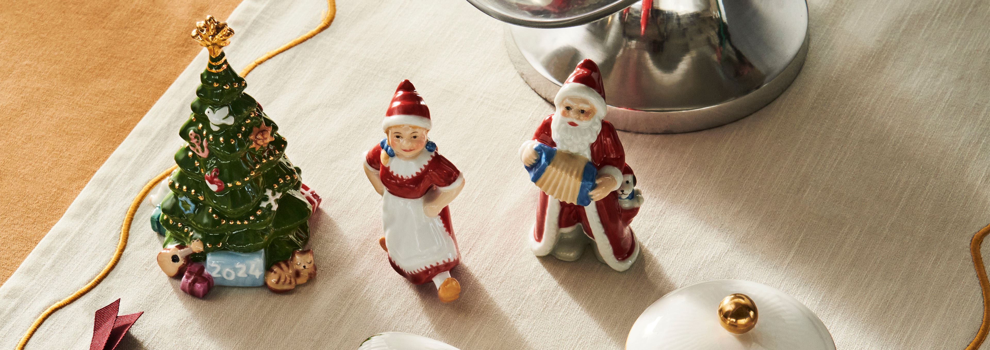Julepynt og julefigurer fra Royal Copenhagen