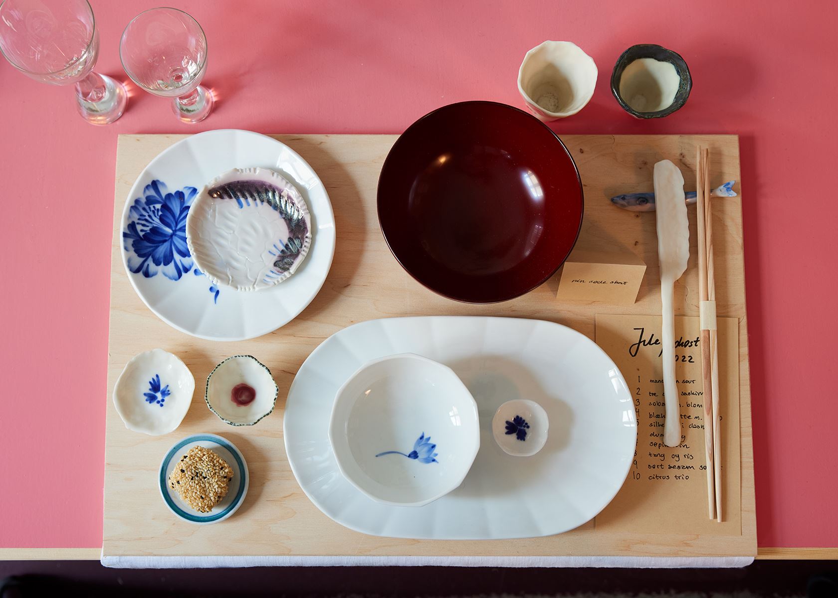 Royal Copenhagen Christmas table 2022 by Frederikke Legaard